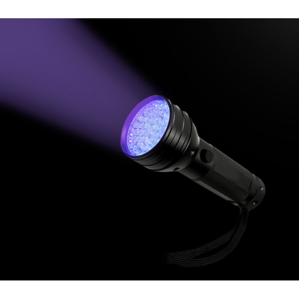 499440 Luce torcia a batterie portatile con luci led uv per tracce