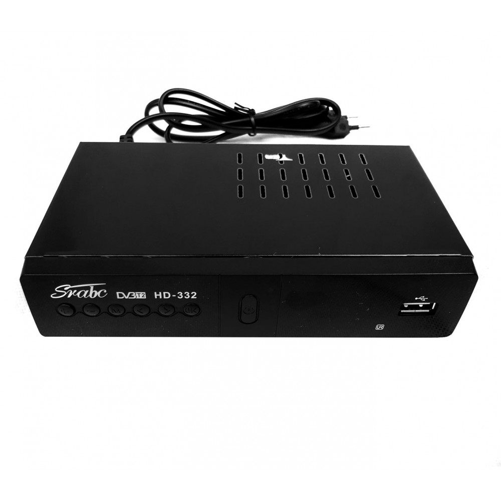 Decoder DVT 2 FULL HD HD 332 con sistema PVR uscita scart e HDMI