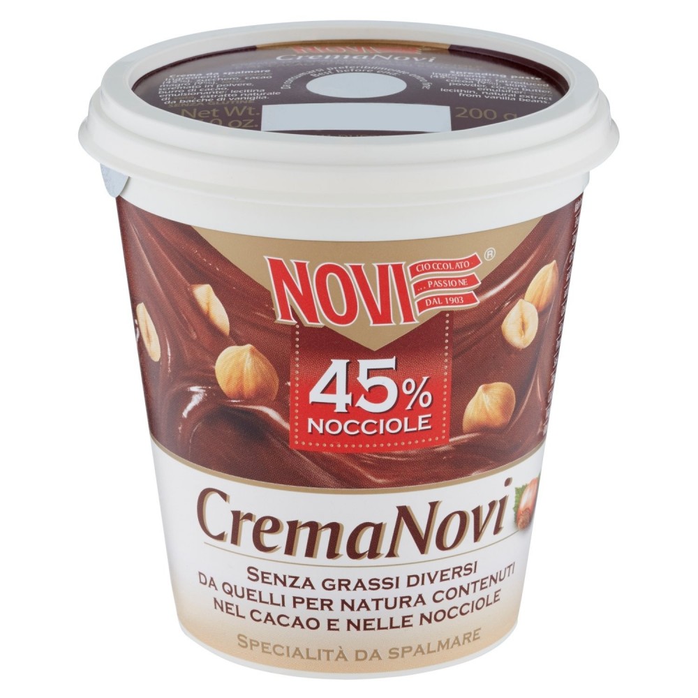 Novi Crema Spalmabile Alle Nocciole