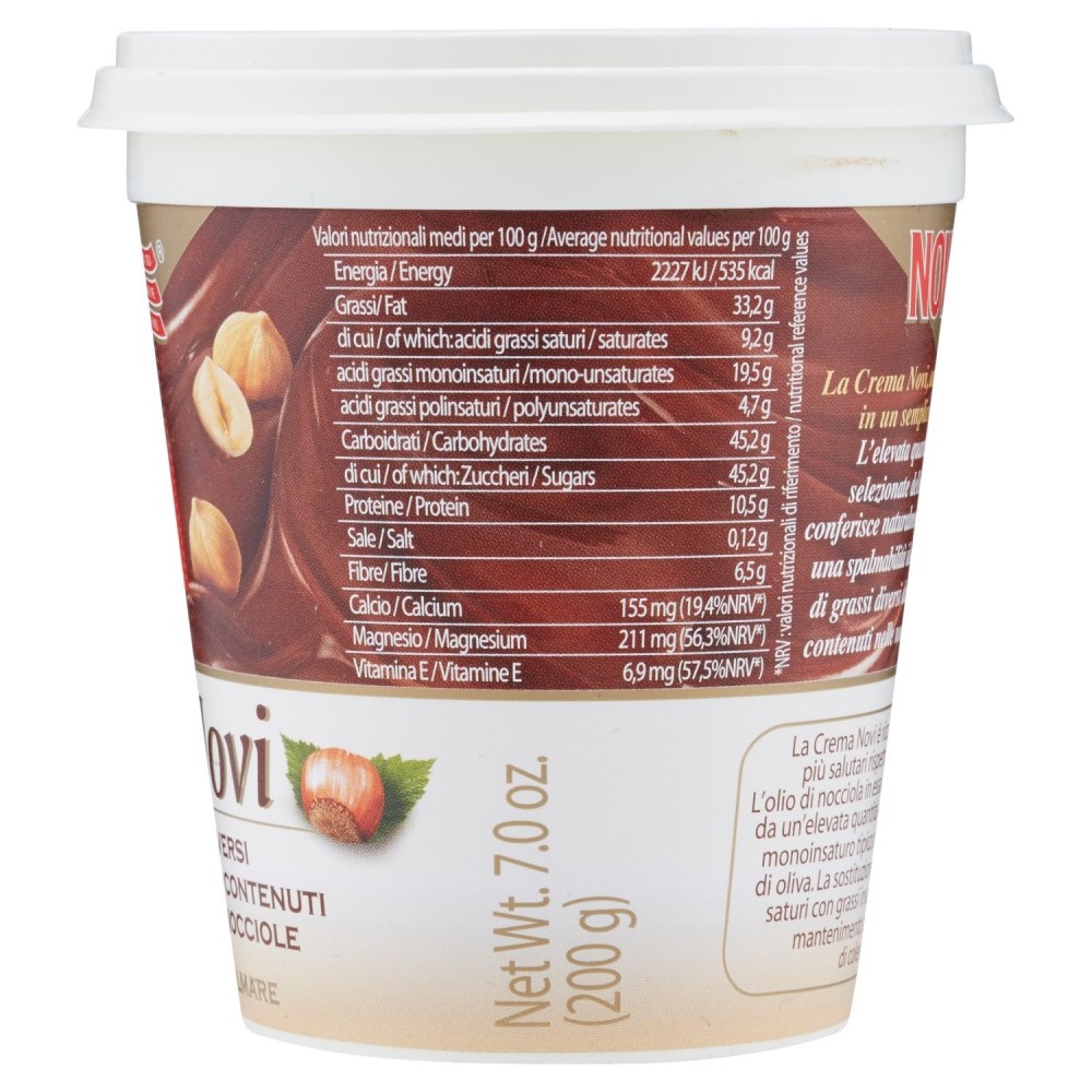 Novi Crema Spalmabile Alle Nocciole