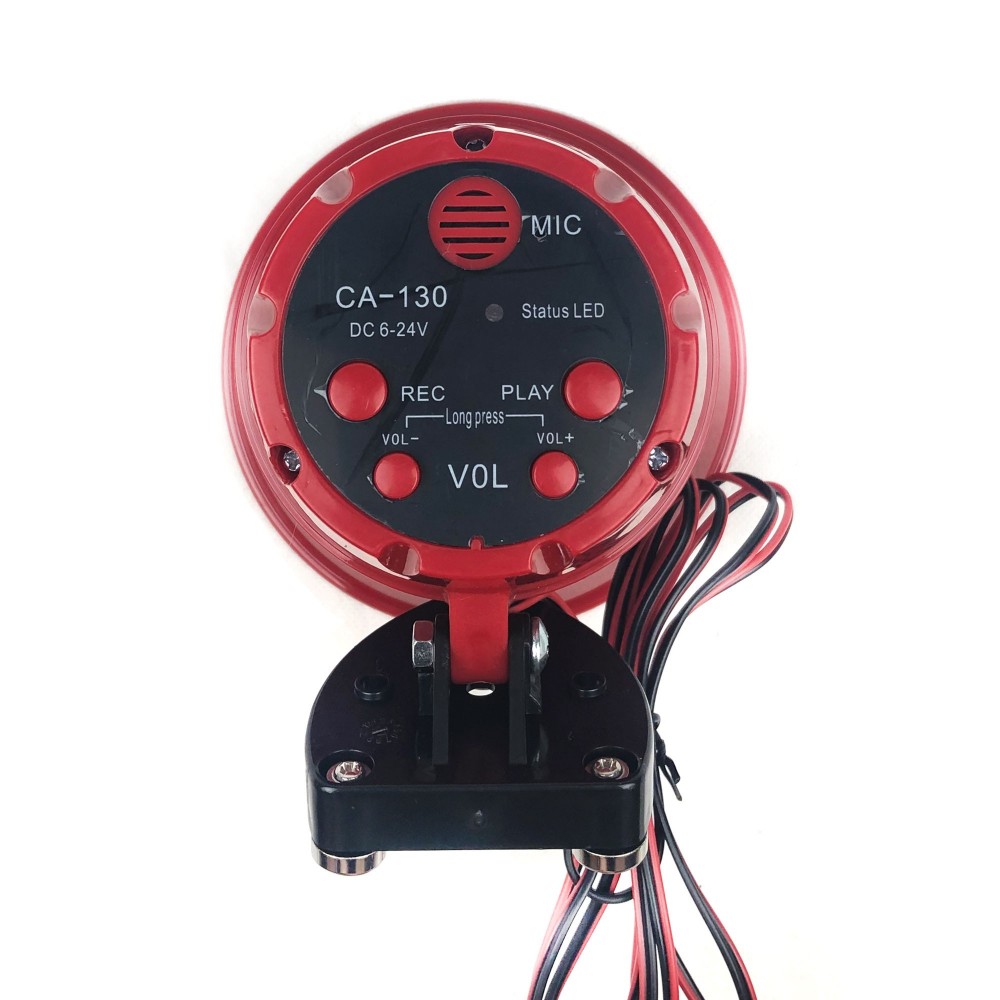 Megafono Da auto CA-130 in PVC per annunci e pubblicità 25W funzione ...
