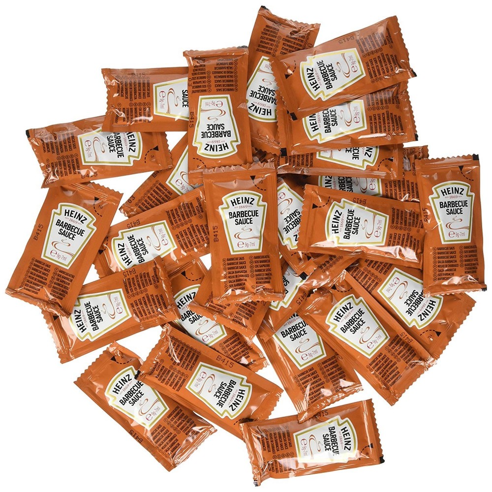HEINZ 200+200+200+250 Bustine mono porzione da 10g KETCHUP MAIONESE BBQ ...