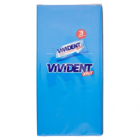 Vivident Xylit Spearmint Senza Zucchero Marsupio 170 pezzi da 3 confetti