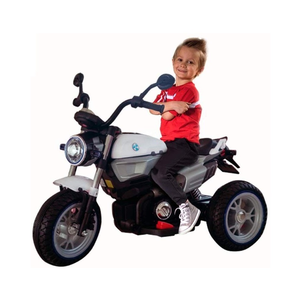 Moto elettrica BKT BEE B34702 12V per bambini ingresso USB luci e suoni