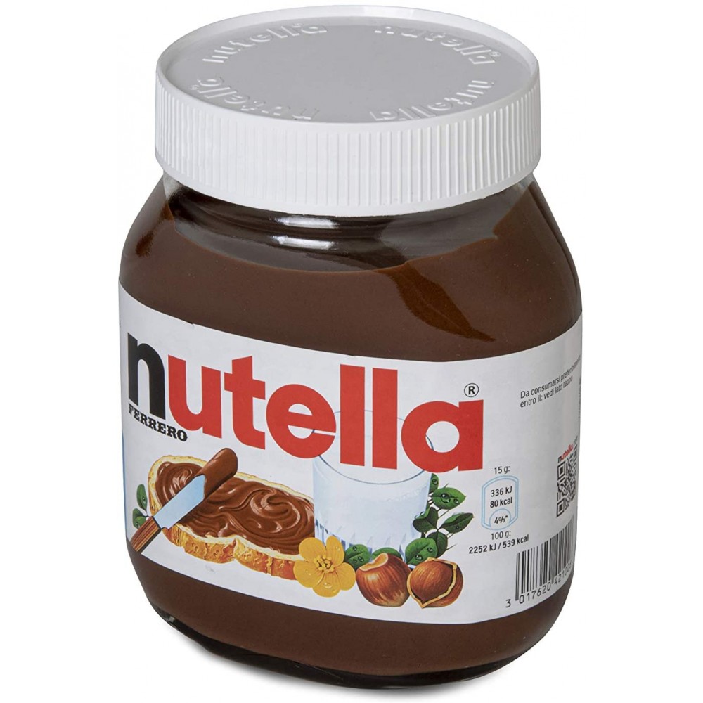 Barattolo in vetro Ferrero Nutella da 600gr