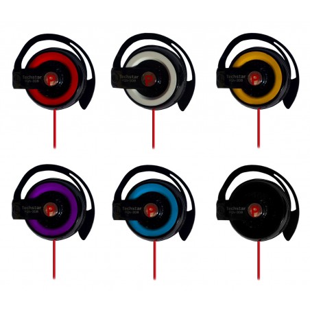 Cuffie stereo con archetto jack 3,5 mm smartphone Mp3 PQN-308