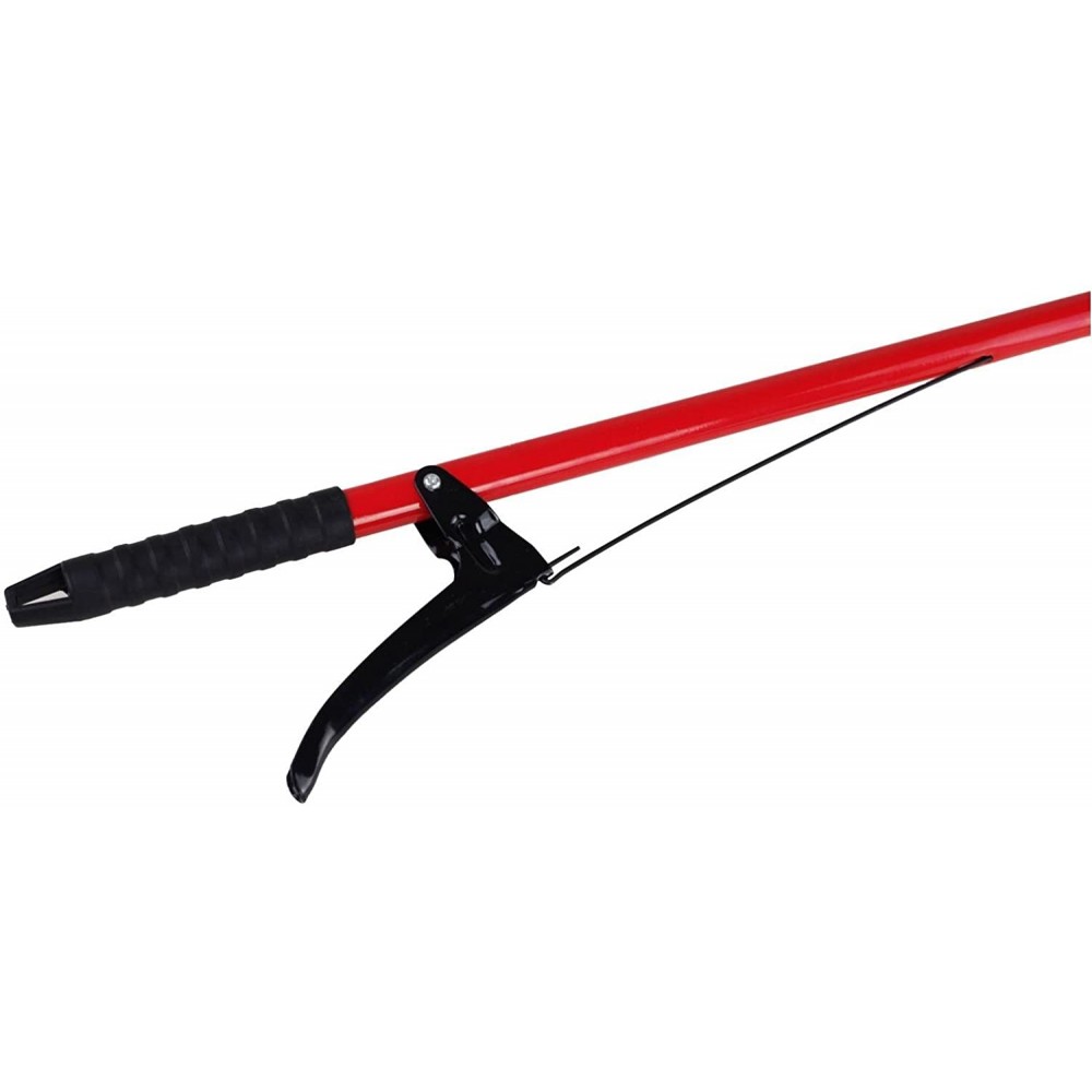 Pinza raccogli tutto telescopica plastica e ferro rossa 90 x 3 cm 910018